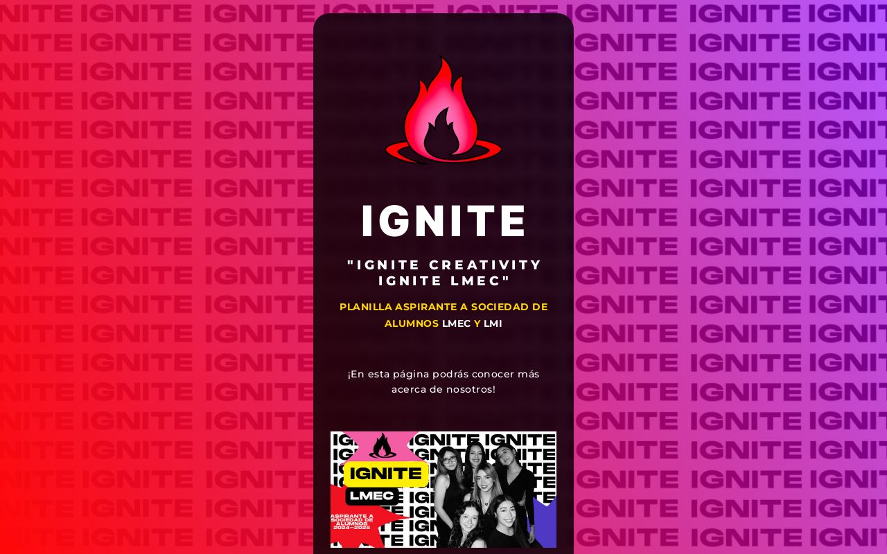 IGNITE LMEC